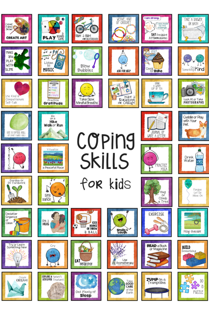 KIDS COPING SKILLS Stress Management Social Emotional Lesson SEL ...