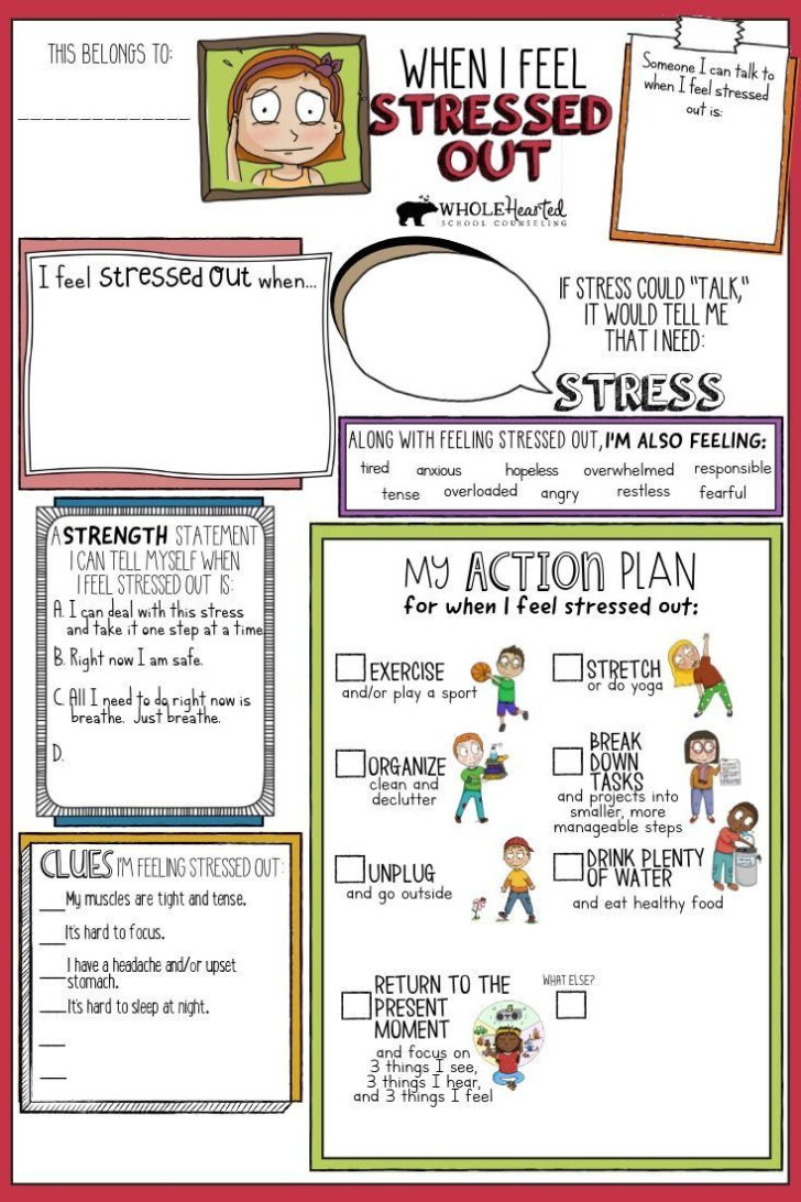 SELF REGULATION FEELINGS COPING SKILLS GUIDE SEL Activity Workbook ...