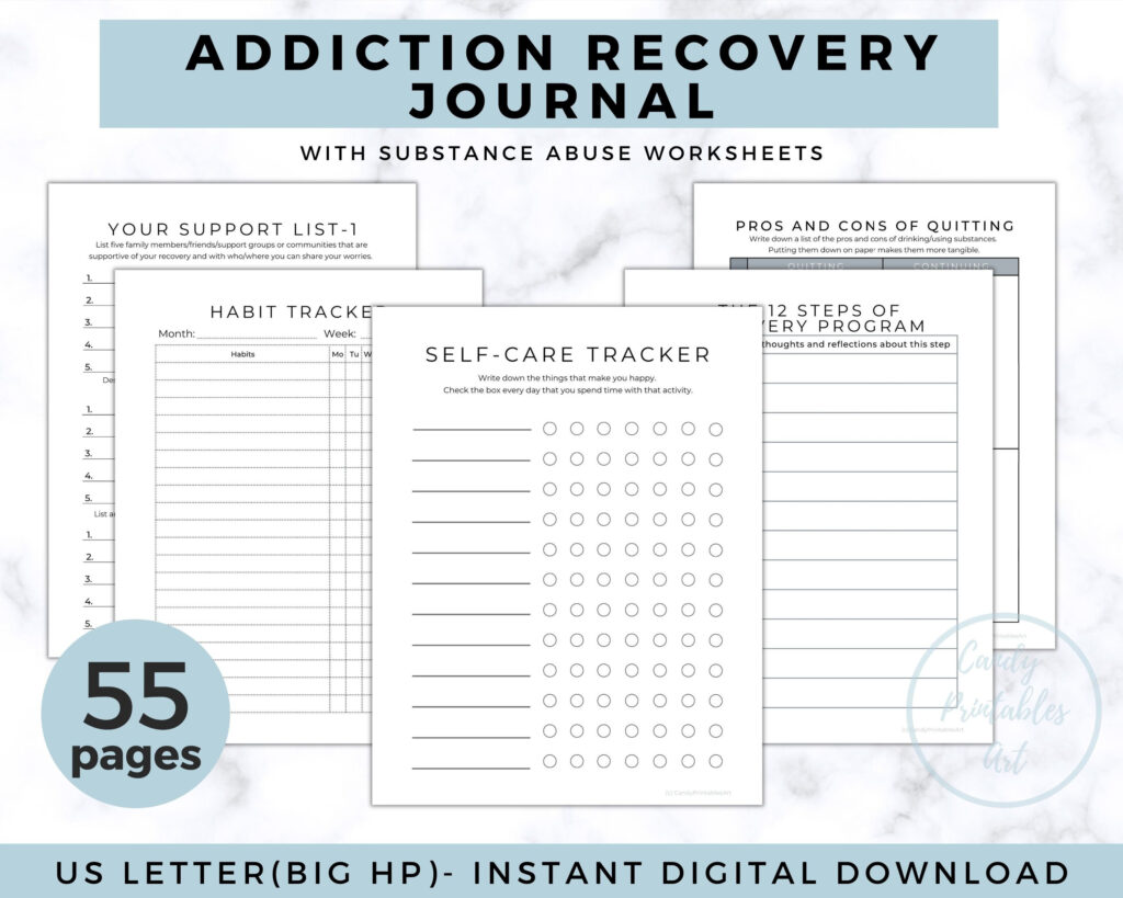 Coping Skills Worksheets Addiction | Coping Skills Worksheets